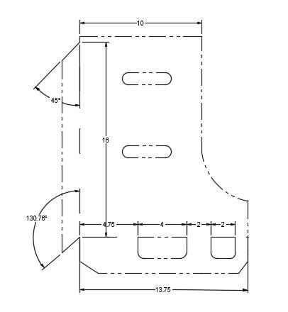 Skidsteer Mount Plate Dxf - Etsy