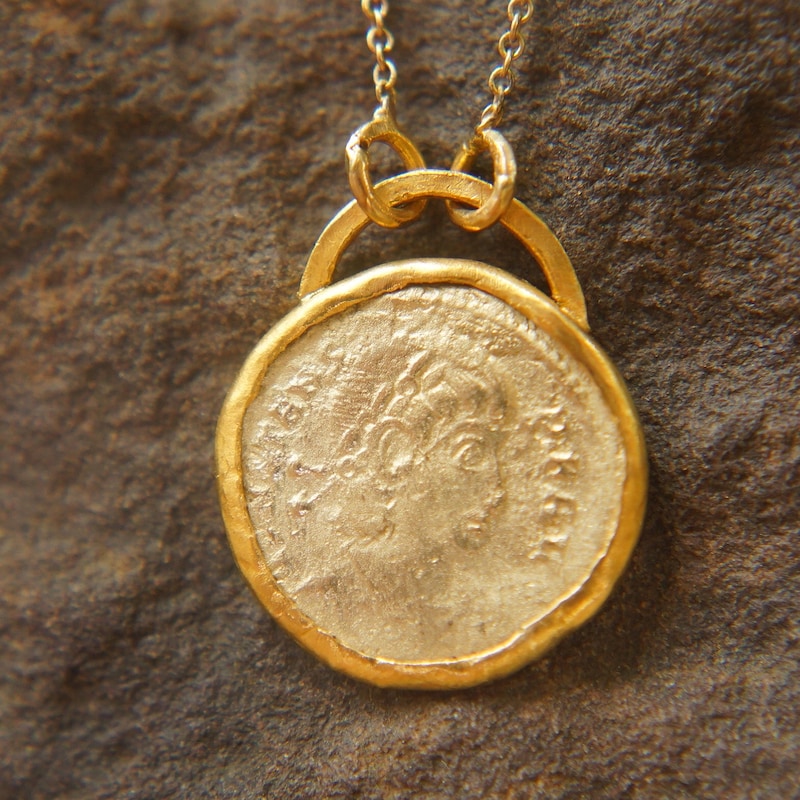 Ancient Coin Jewelry - Etsy