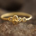 Tiny Diamonds Gold Ring//gold Diamond Ring//unique Diamond Engagement ...