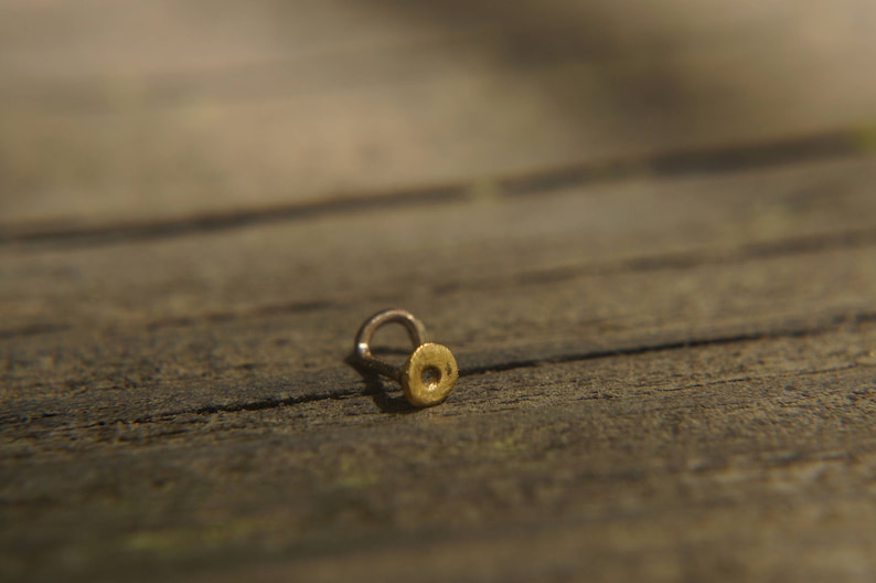 24K Gold Ruby Nose Studs//gold Ruby Nose Stud//solid Gold Nose Piercing ...
