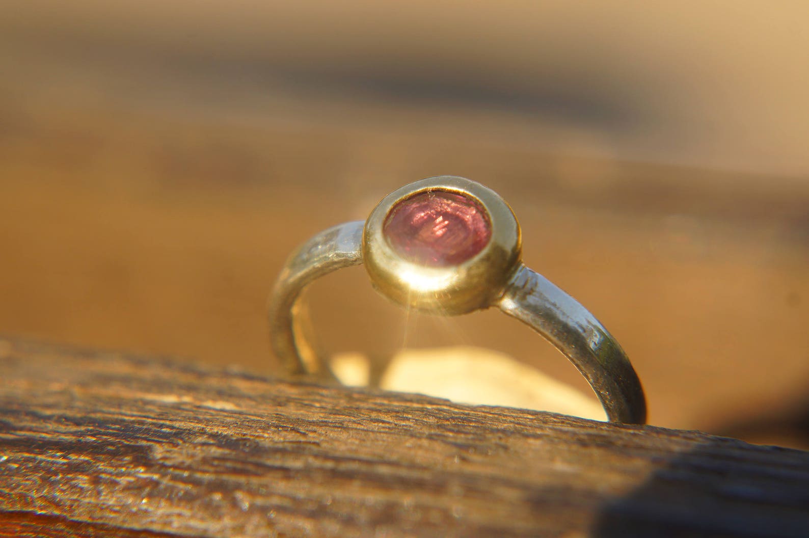 Ruby Ring//22k Gold Ring//22k Gold//solid Gold Ring//red Gem | Etsy