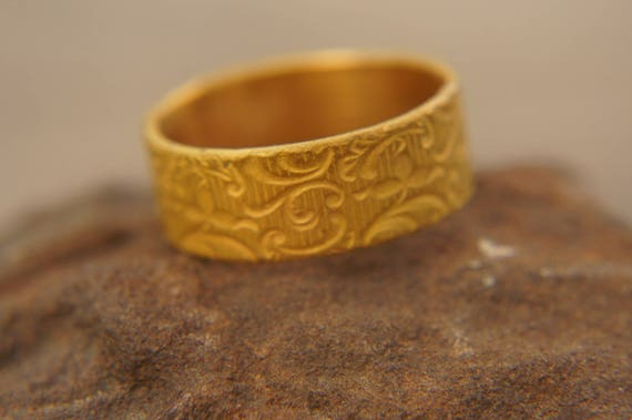 22 k Ehering 22 k Gelbgold Handwerker geflochtene Hochzeit geflochtengold Ring Mans gold Ring Unisex massives Gold 22 k gold Hochzeit Band Ring Etsy