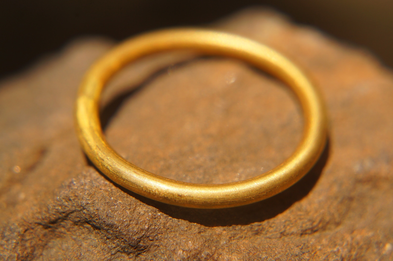 24k Wedding Ring 2.4 Wire Band Pure Gold Wedding Ring 24k - Etsy