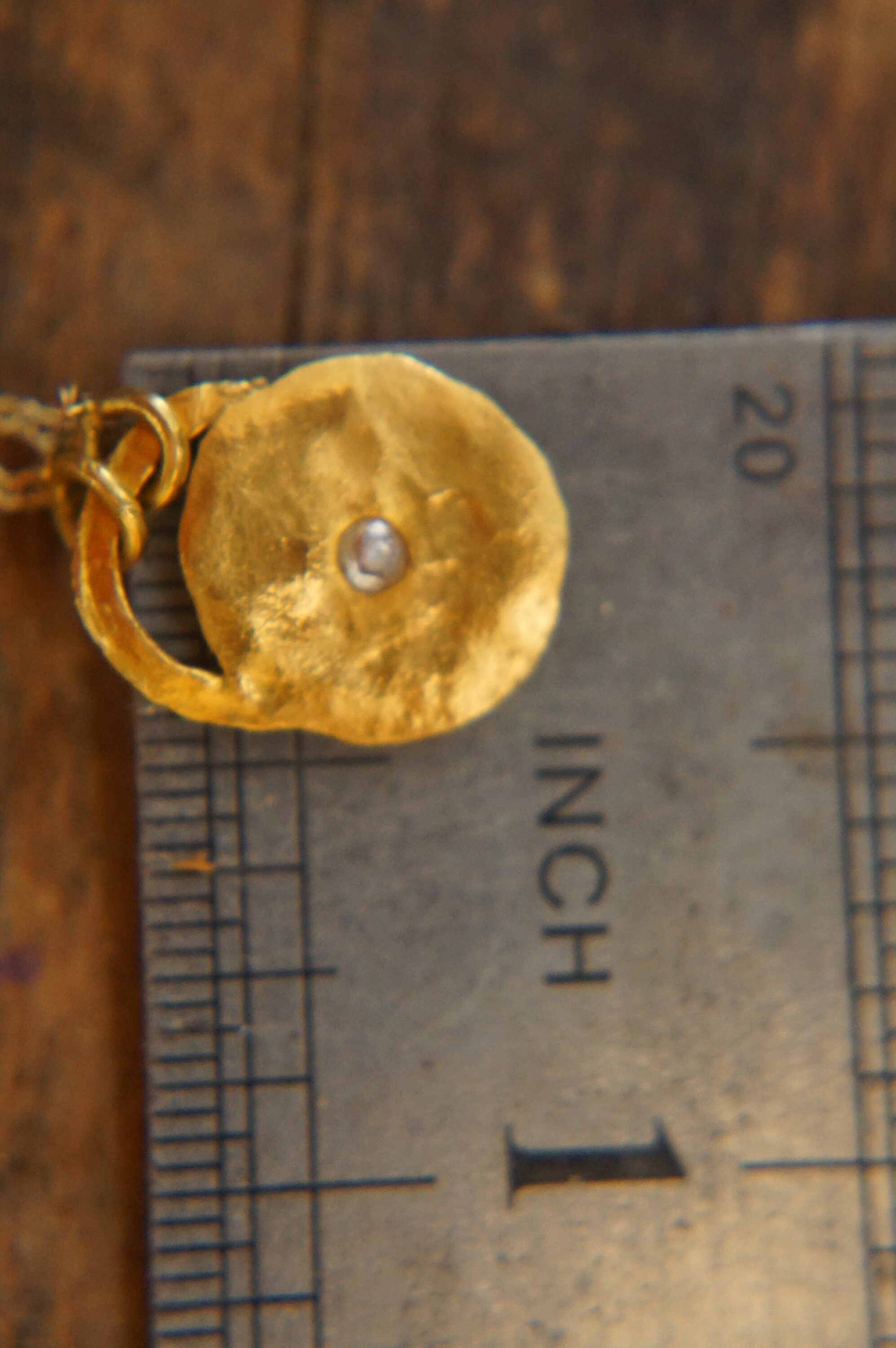 24k gold pendant//unique gold pendant//24k solid gold | Etsy