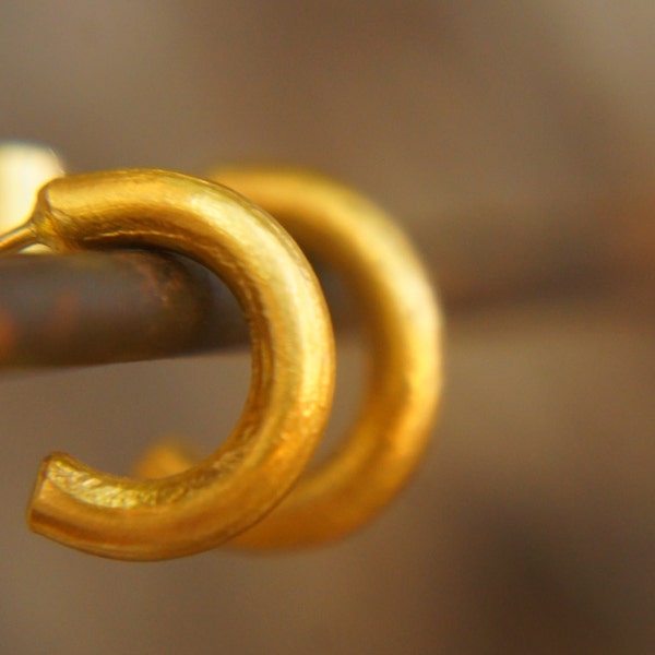 24k Gold Earrings - Etsy