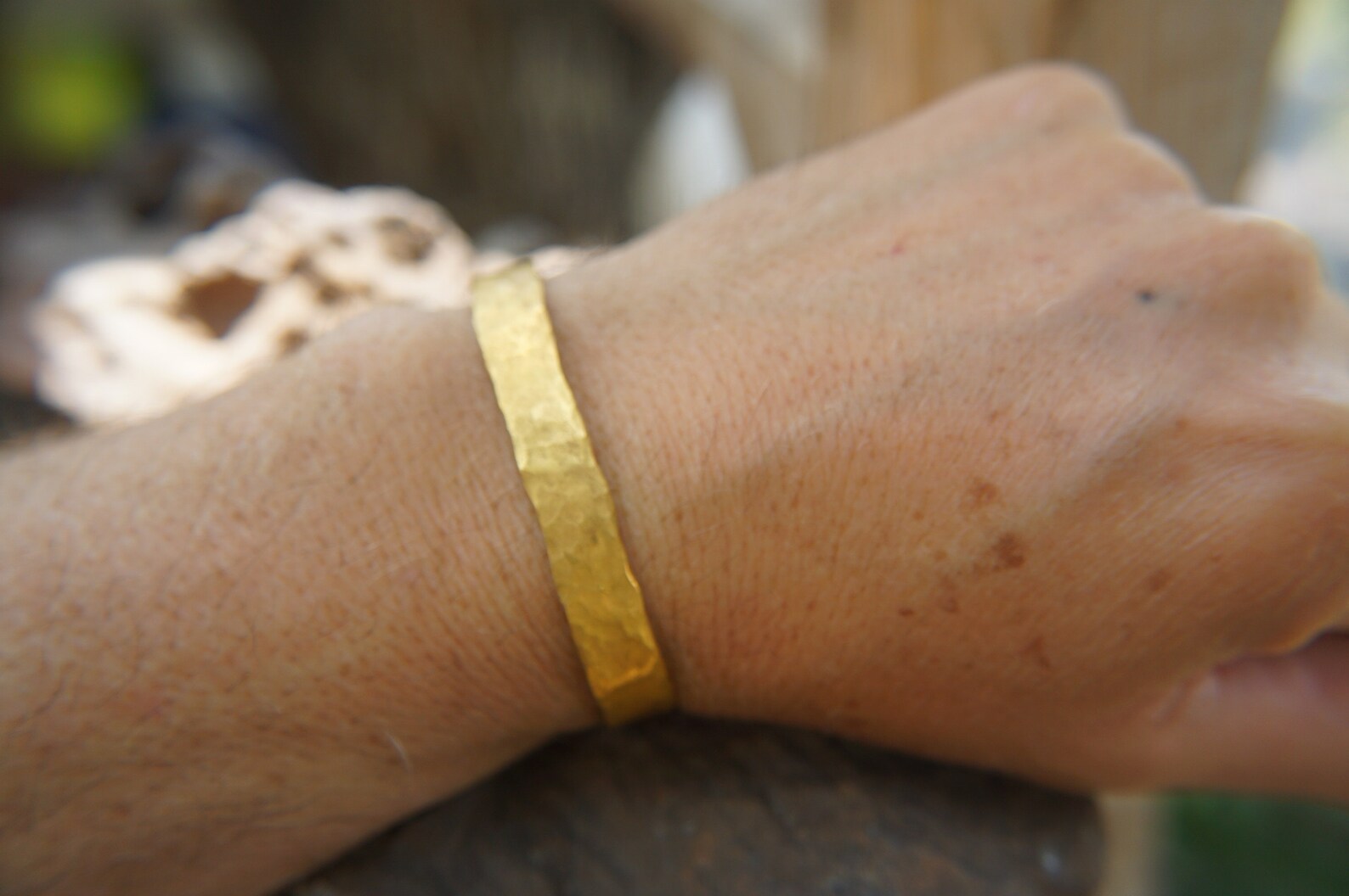 Solid 24k Gold Bracelet//sizable 24k Gold Bracelet//24k Gold | Etsy