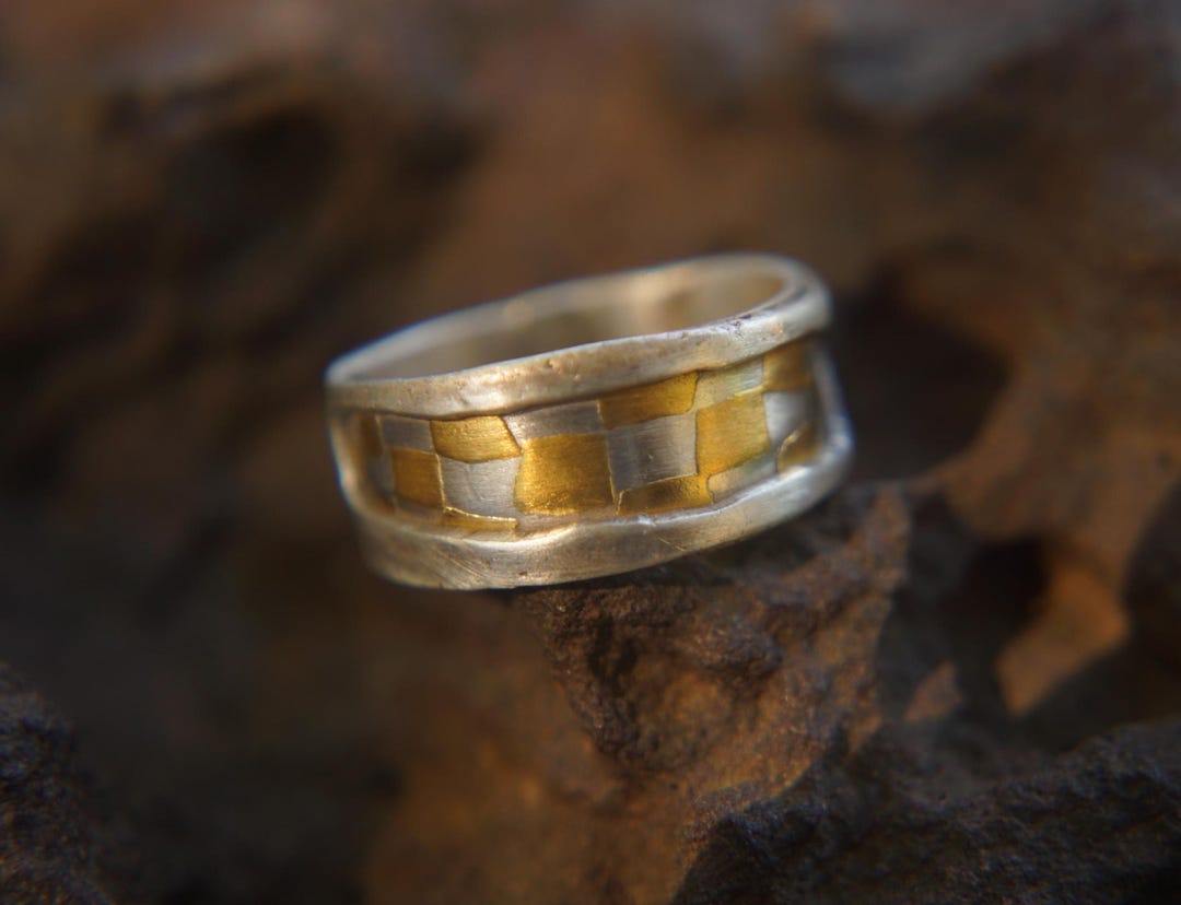 Keum Boo 24k Gold and Silver//artizan Handmade One of a Kind//mans Gold ...