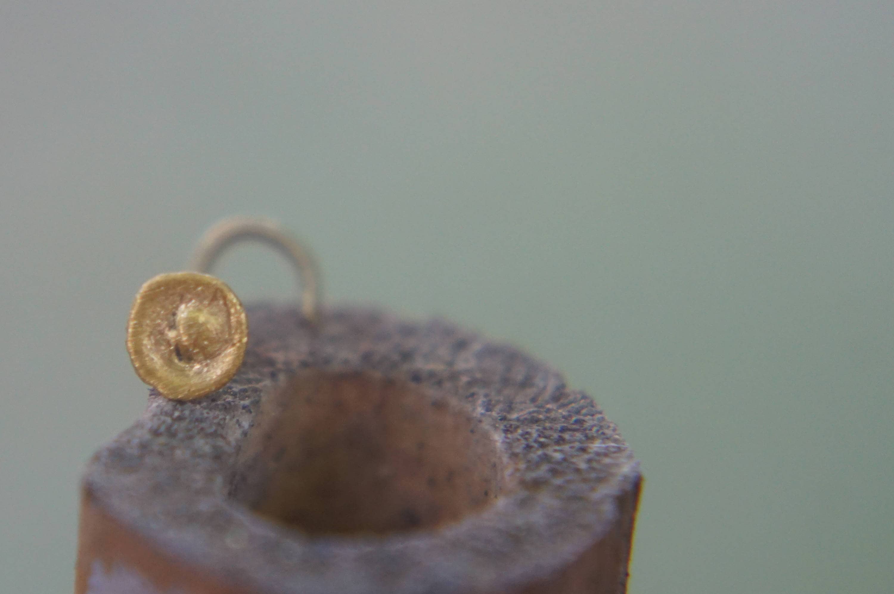 24K Gold nose studs 3 mm 24k gold nose jewelry solid gold | Etsy