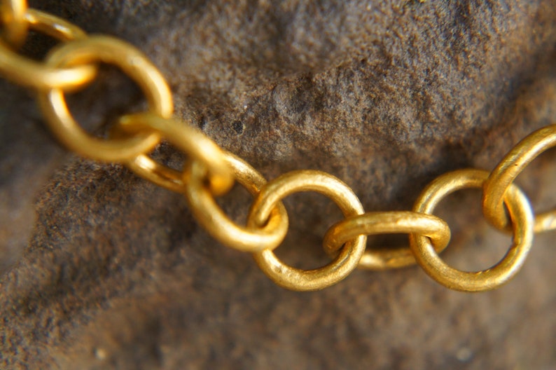 Gold Chain Bracelet//24k Gold Bracelet//24k Chain Bracelet//mens Gold ...