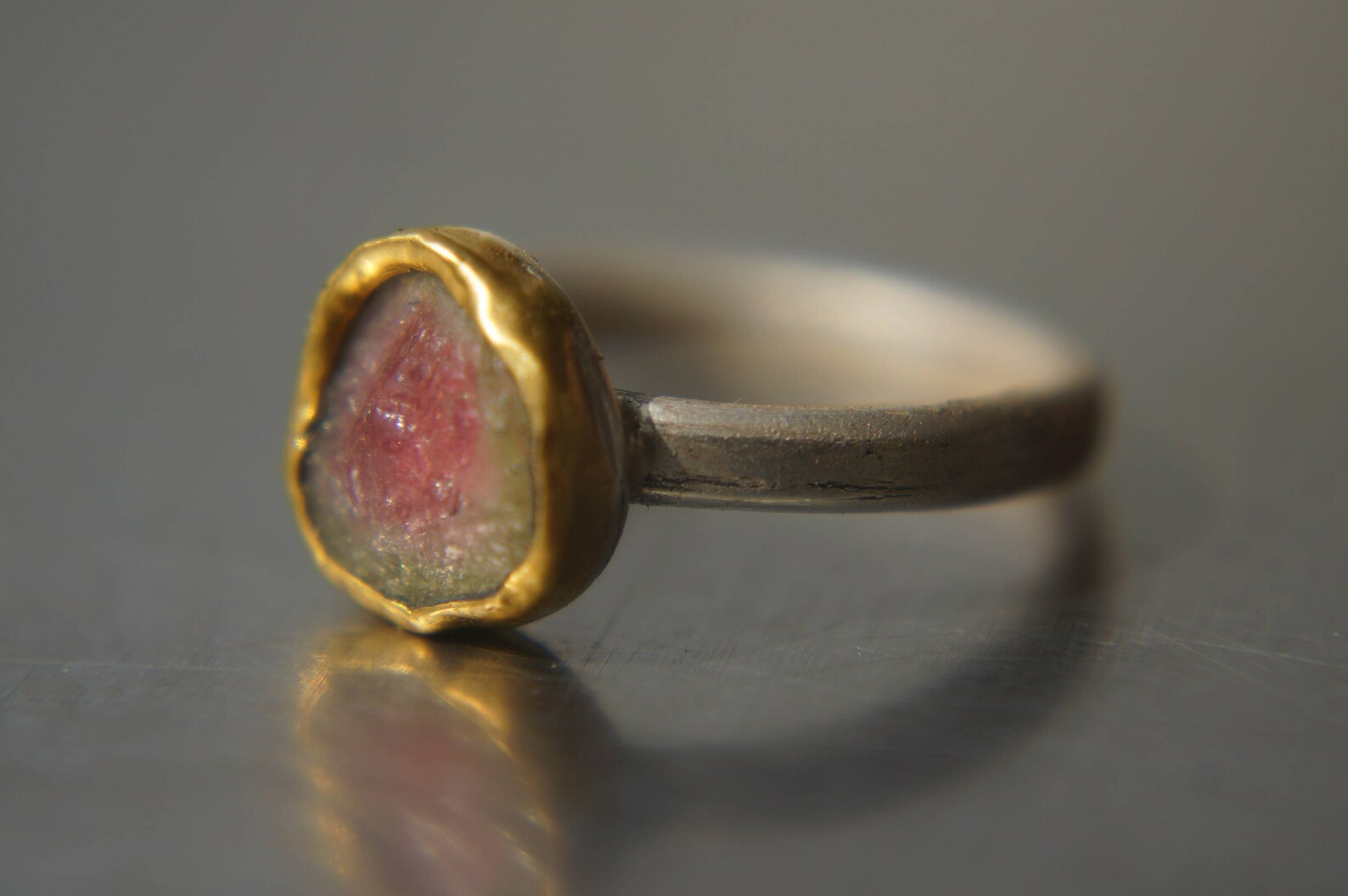 Ruby Ring//22k Gold Ring//22k Gold//solid Gold Ring//red Gem | Etsy