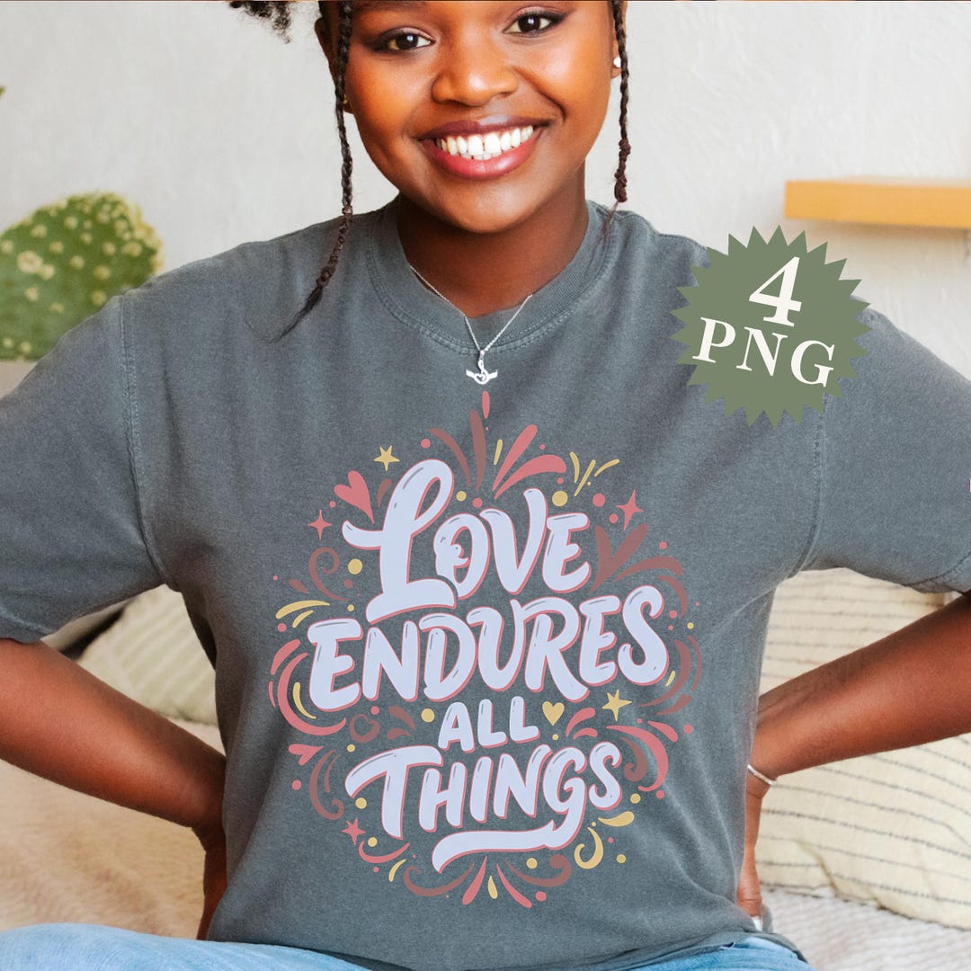 Love Endures All Things PNG Clipart: Christian Wedding Anniversary ...