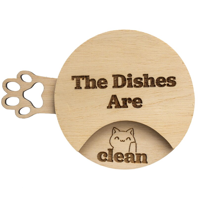 Clean/dirty Magnets - Etsy