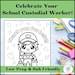 Custodian Appreciation Coloring Pages – PDF Printable Thank You ...