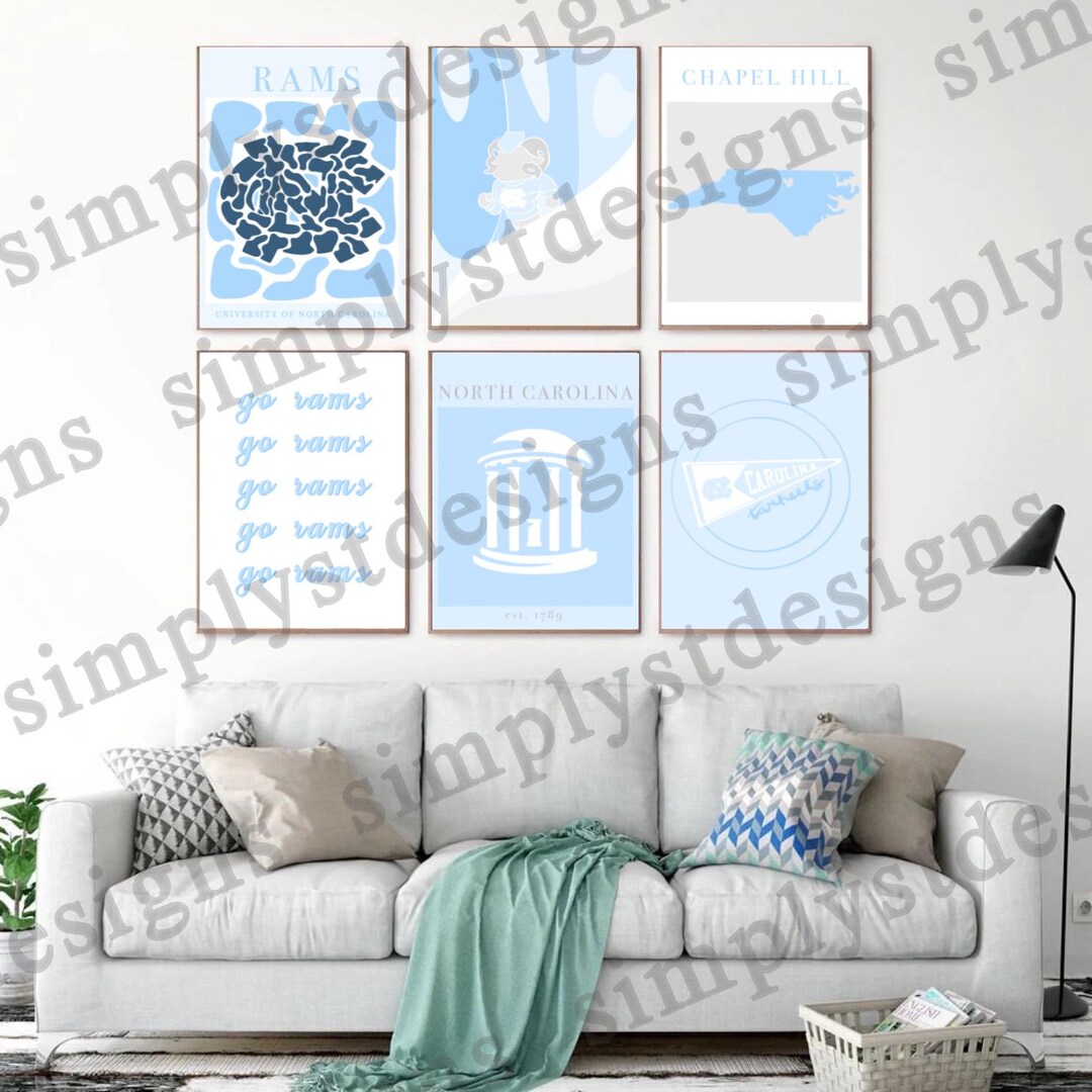UNC Digital Prints - Etsy