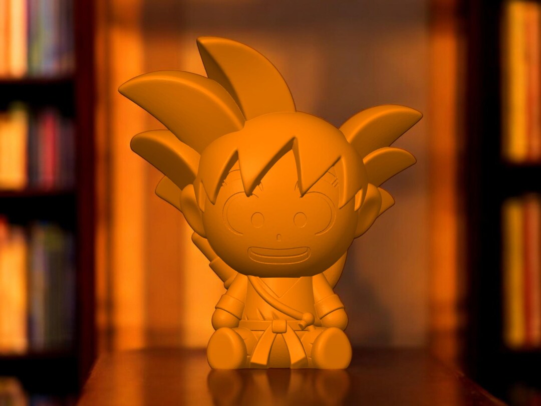 Dragon Cat Goku 3D Figure, Dragon Ball Z Cat Gift, Handmade Anime Decor ...