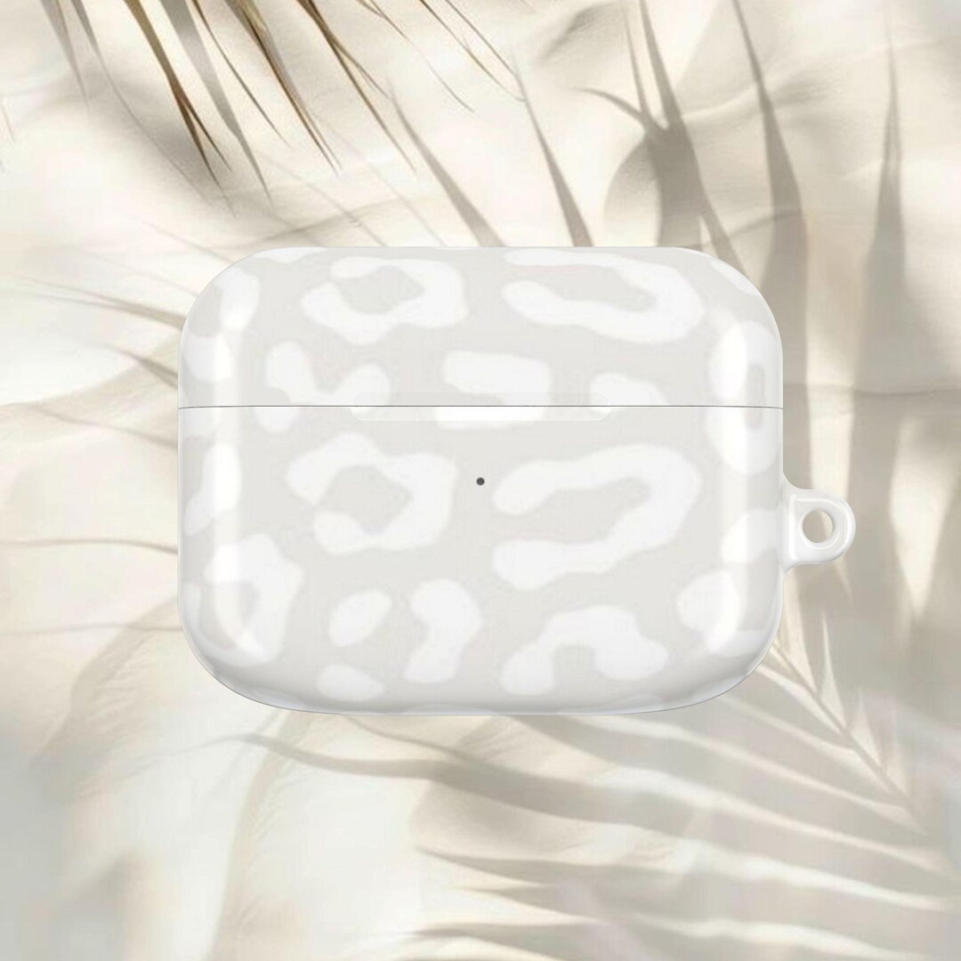 Leopard Print Airpods Case, Sleek and Shiny - Protective Cover Skin ...