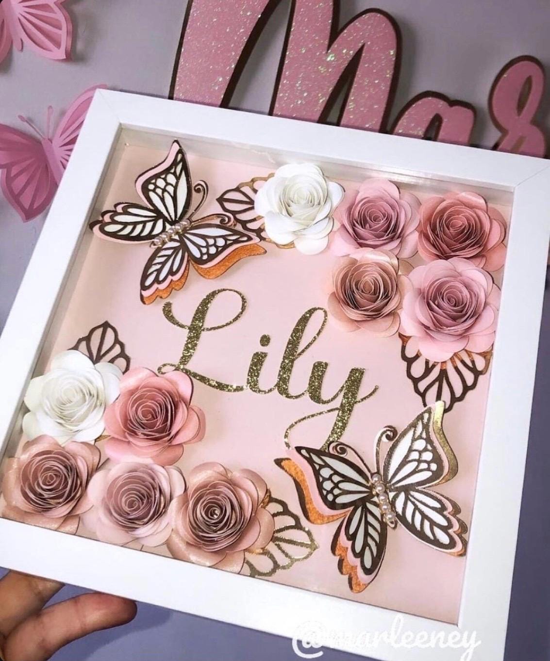 Shadow Box Letter/name - Etsy