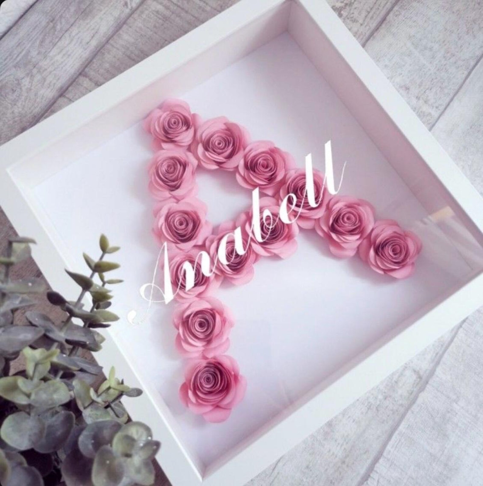 Shadow Box Letter/name - Etsy