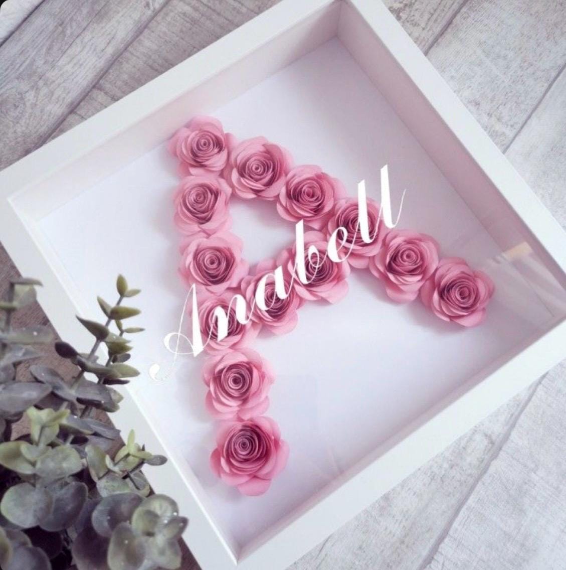 Shadow Box Letter/name - Etsy