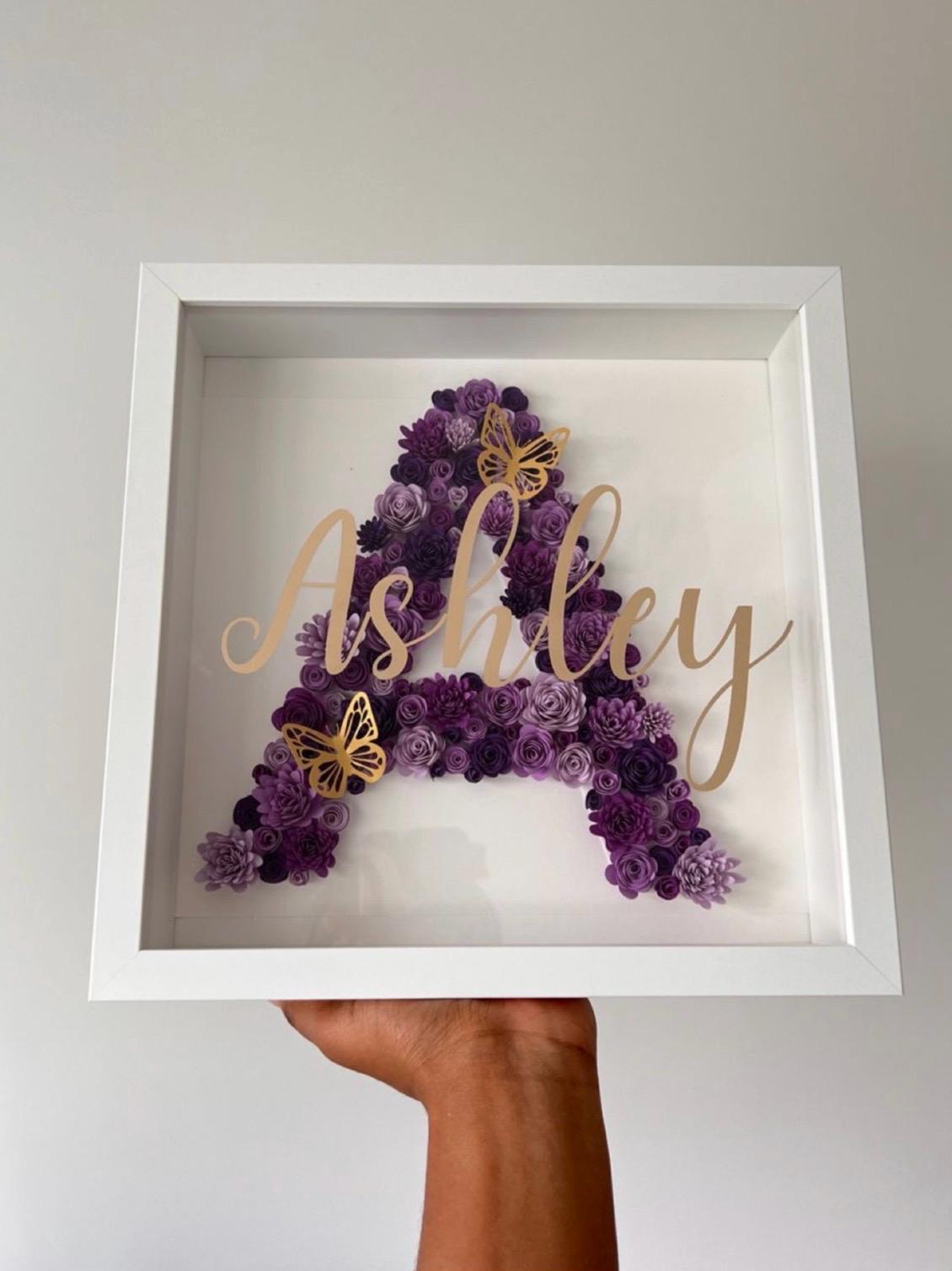 Shadow Box Letter/name - Etsy