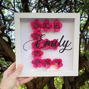 Shadow Box Letter/name - Etsy