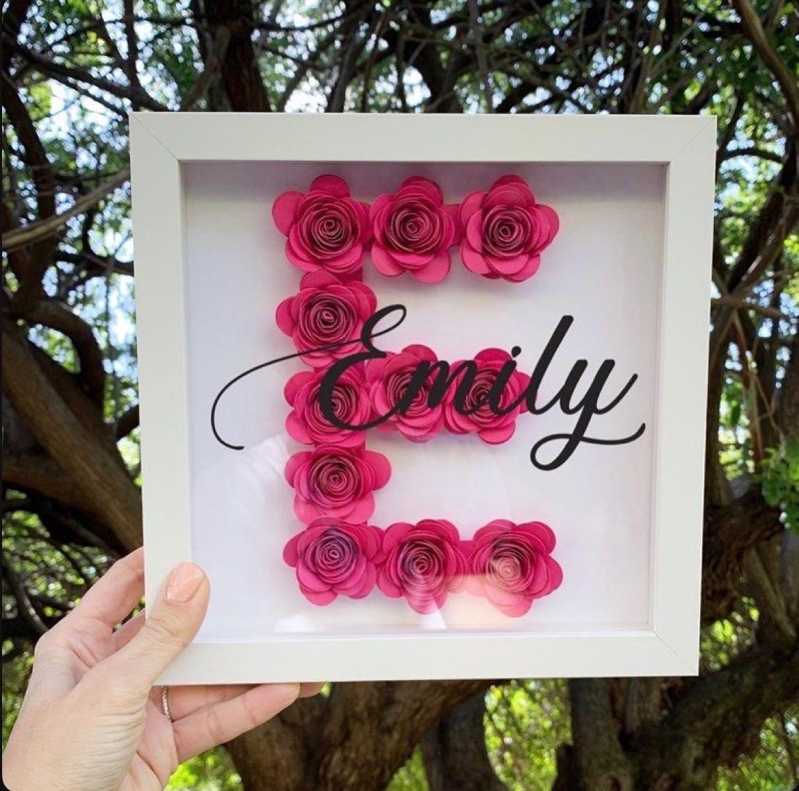 Shadow Box Letter/name - Etsy