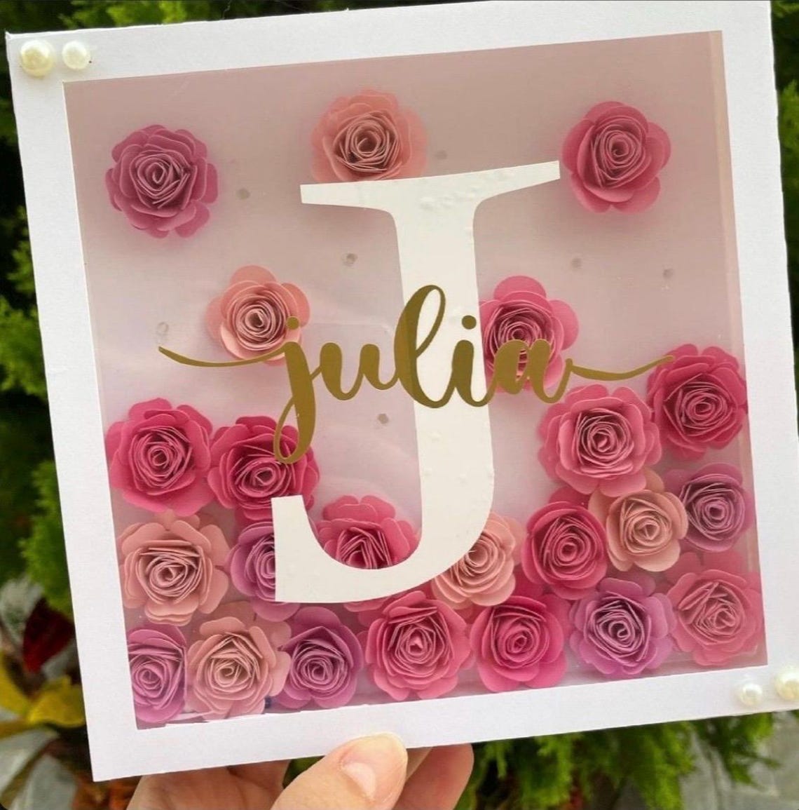 Shadow Box Letter/name - Etsy