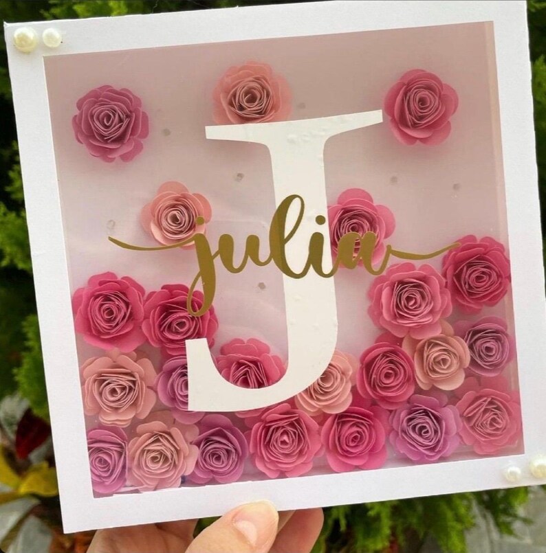 Shadow Box Letter/name - Etsy