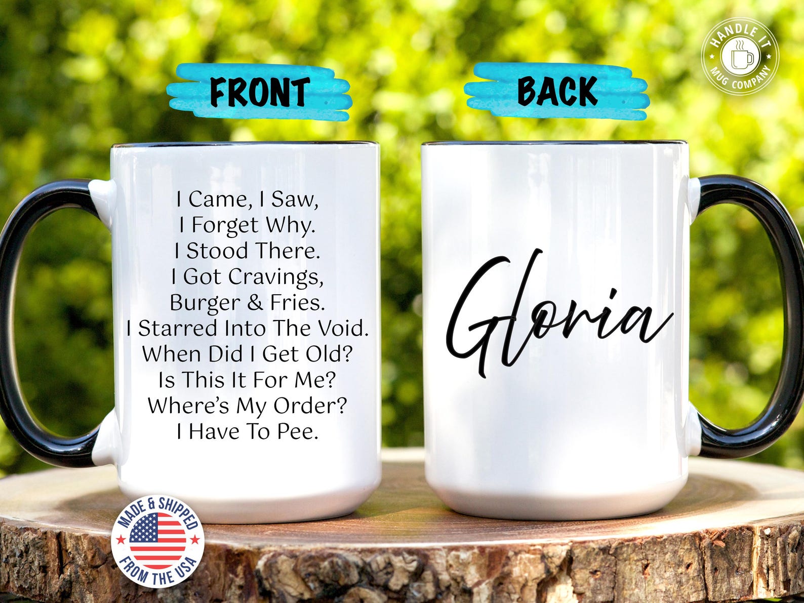 I Came I Saw I Forgot Mug Funny Birthday Gift for Women Men ...