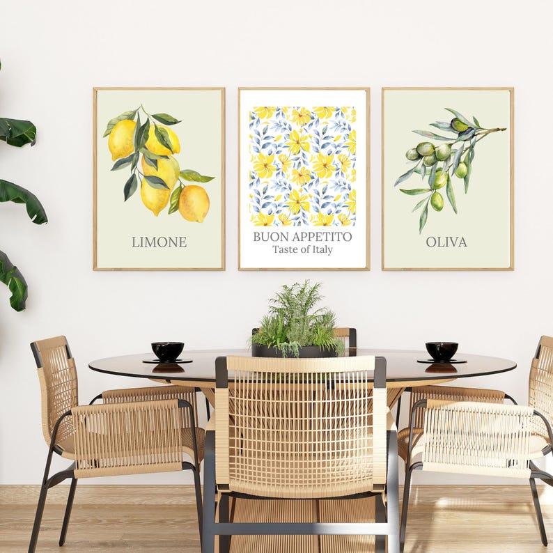 Digital Instant Download Printable Italian Wall Art Minimalist Poster ...
