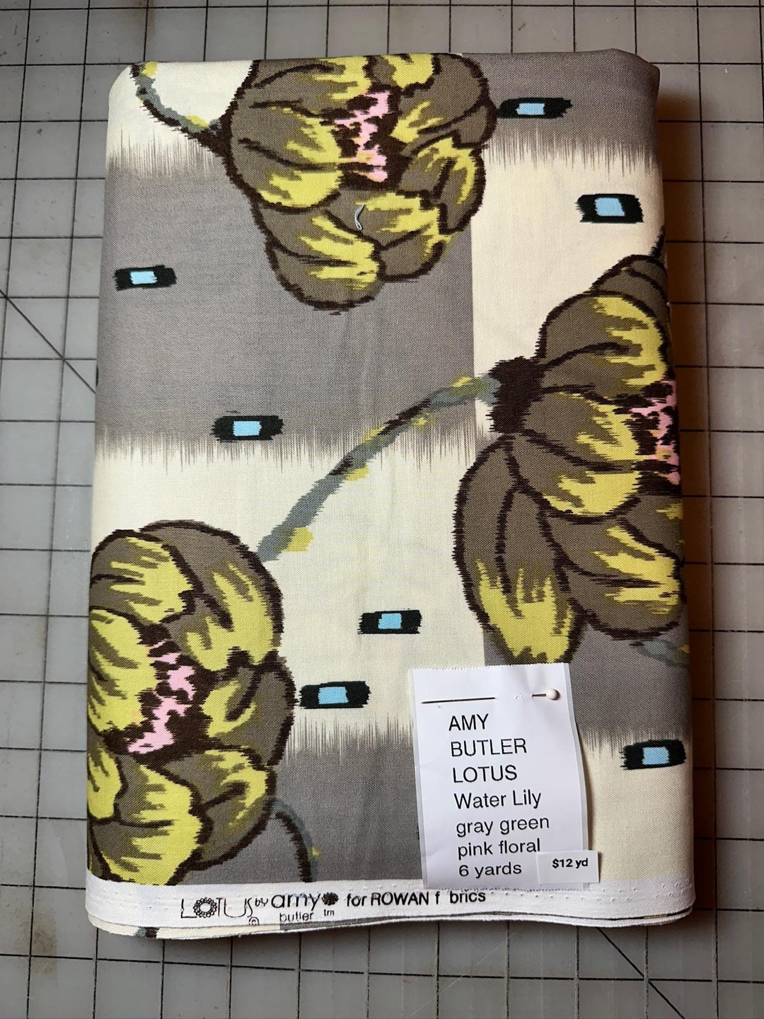 OOP Amy Butler Lotus Water Lilly - 6 Yards - Etsy