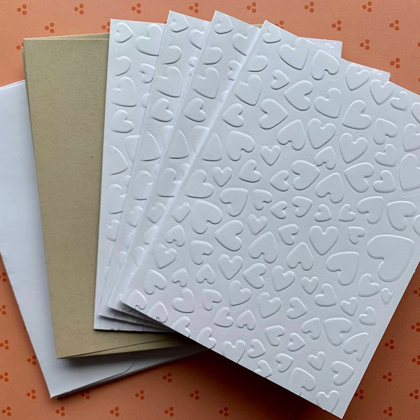Embossed Cards - Etsy