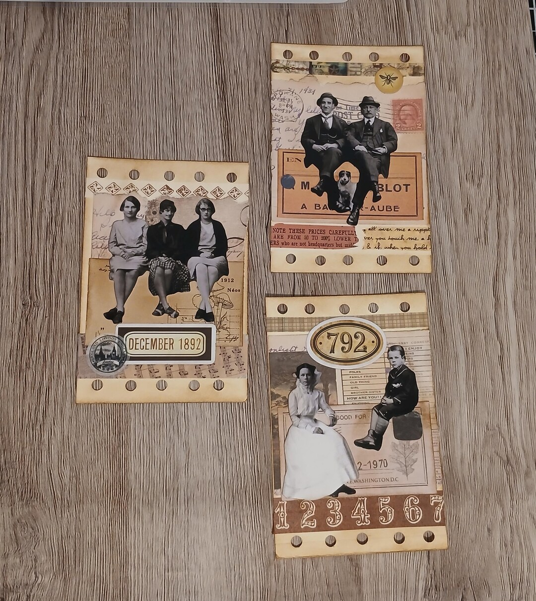 Journal Cards Set of 3 - Etsy