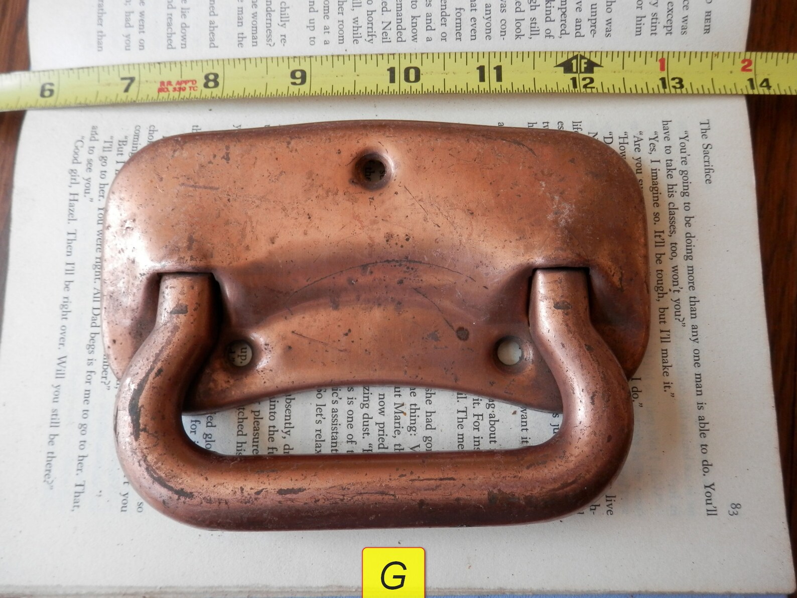 Choice Stamped Antique Trunk or Tool Box Handle Vintage - Etsy