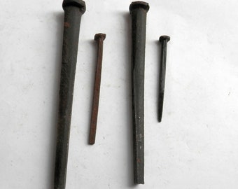 Hand Forged Nail - Etsy