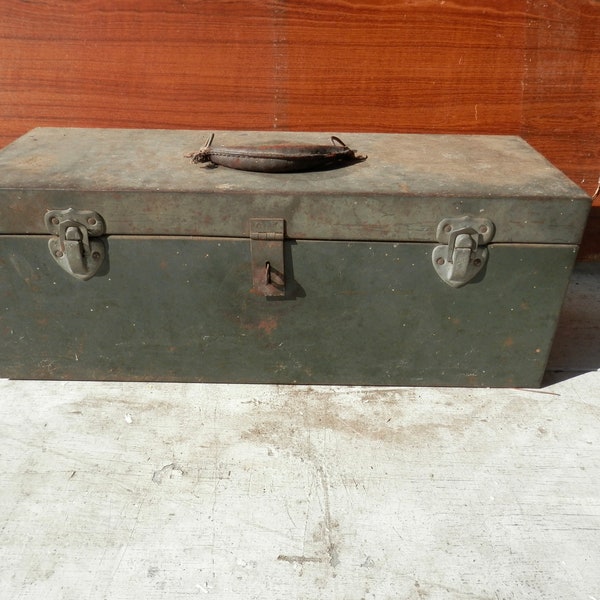 Metal Tool Box - Etsy