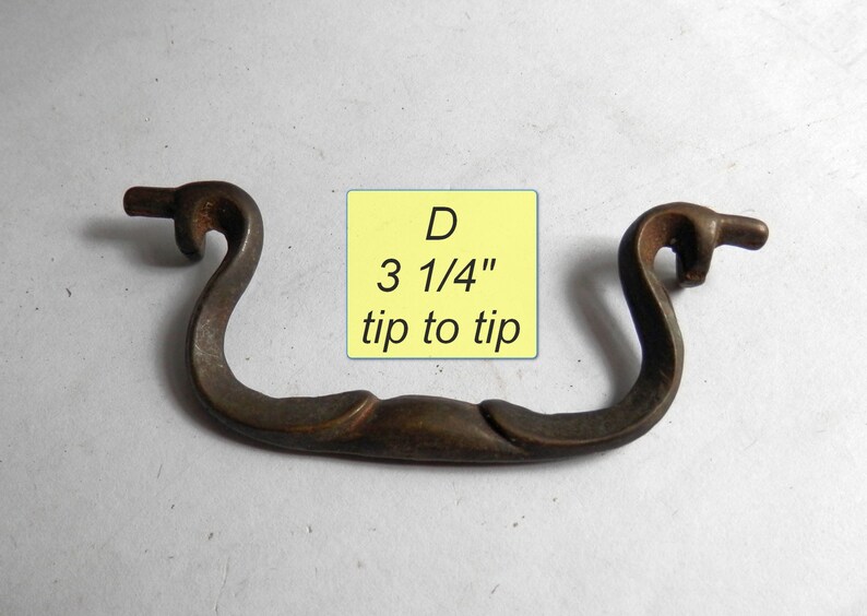 Cast Brass Bail Only Bail With Thumb Print in Center 3 - Etsy