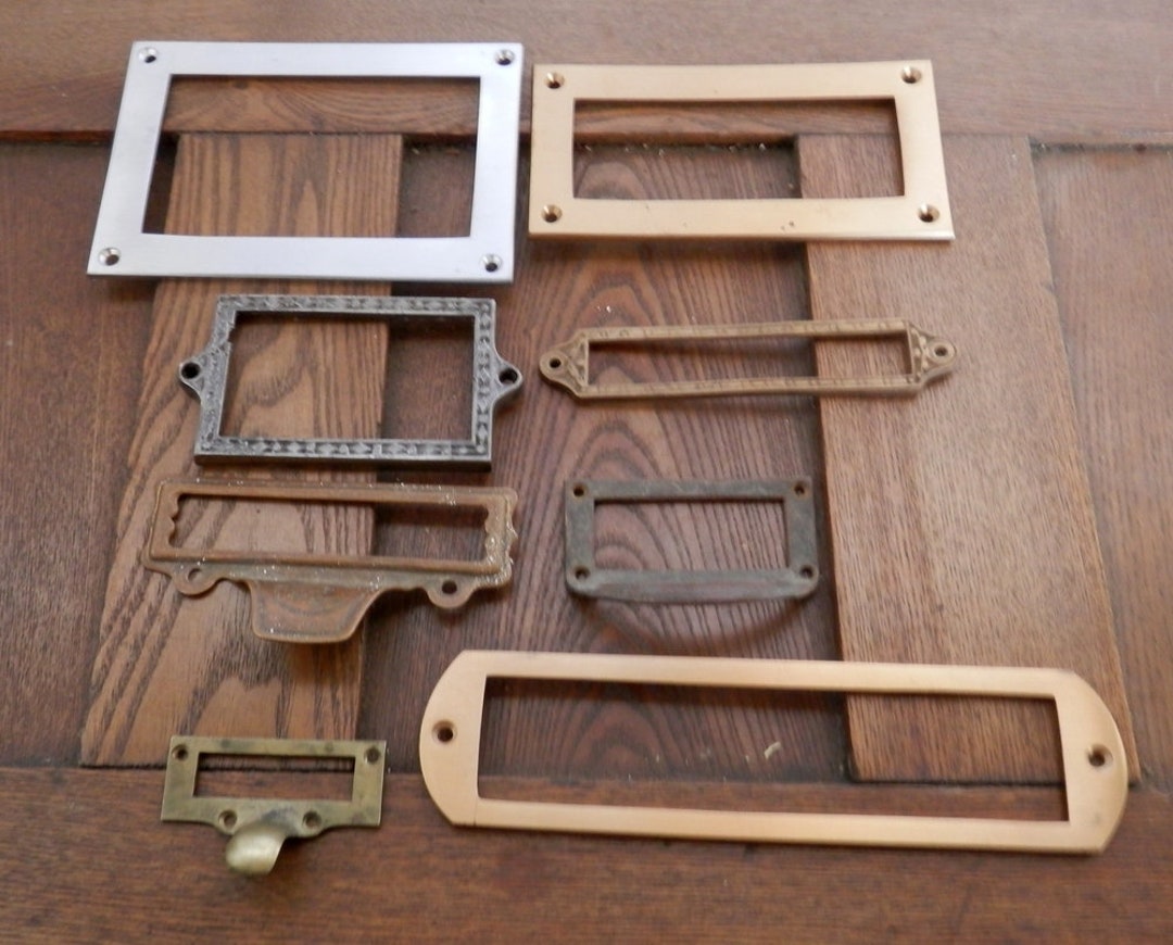 Choice Antique Vintage File Card Holder or Pull Originals - Etsy