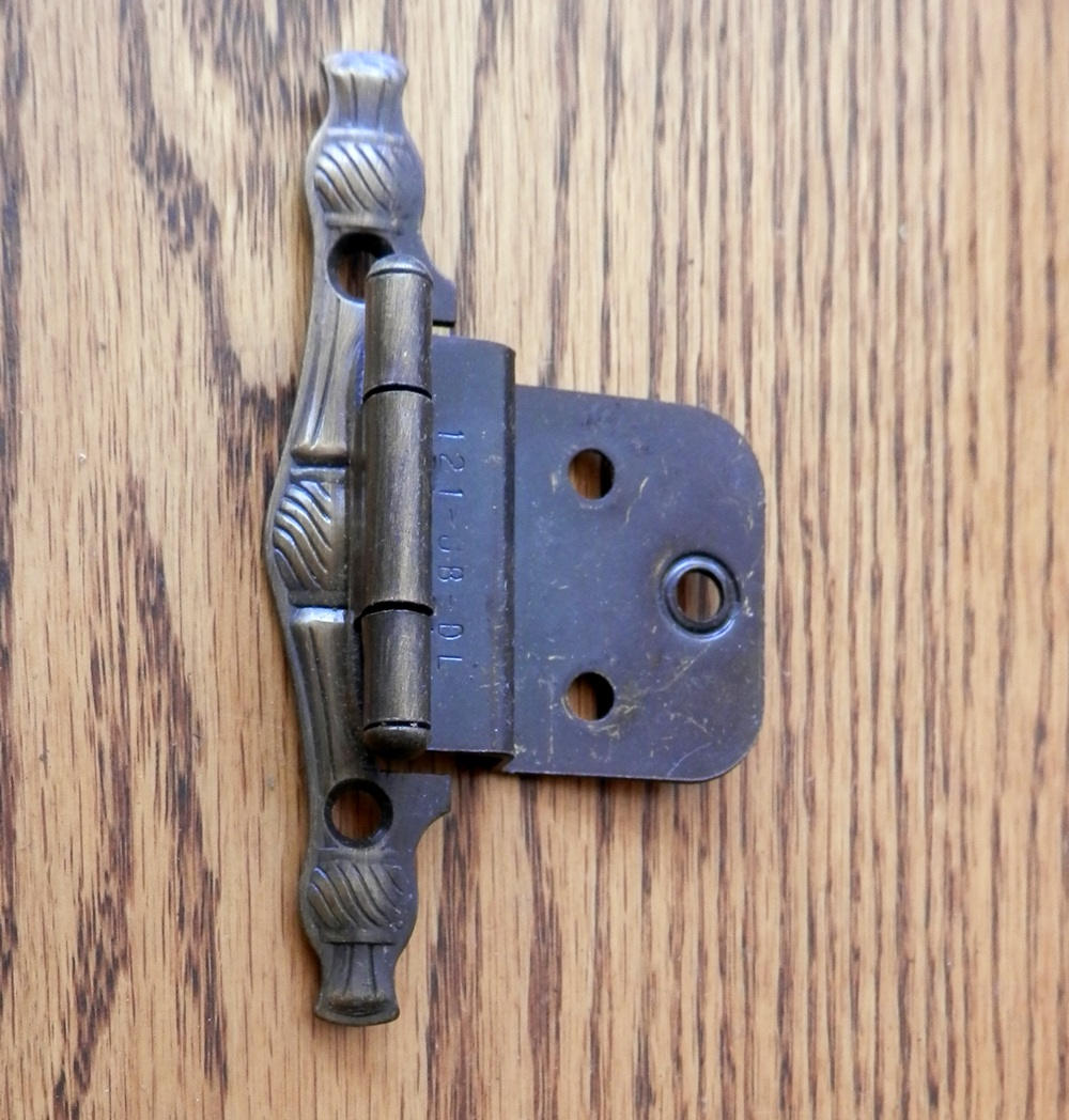 Pair 2 of Unusual Style Hinge Antique Brass Finish - Etsy