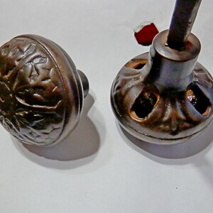 Pair 2 Knobs of 1880s Sargent Cast Iron Door Knobs Antique, Vintage - Etsy