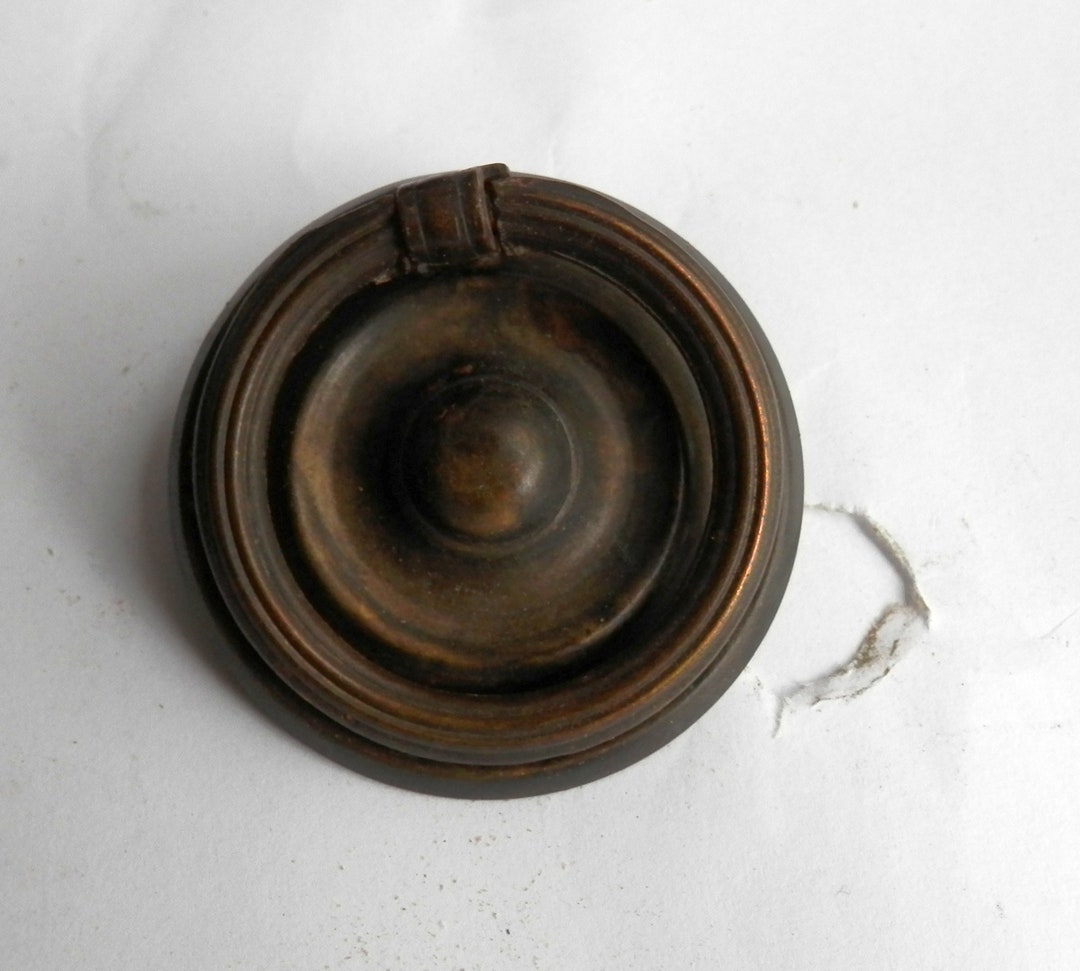 One 1 Antique Top Mount Ring Pull 2 Inch Dia Vintage - Etsy