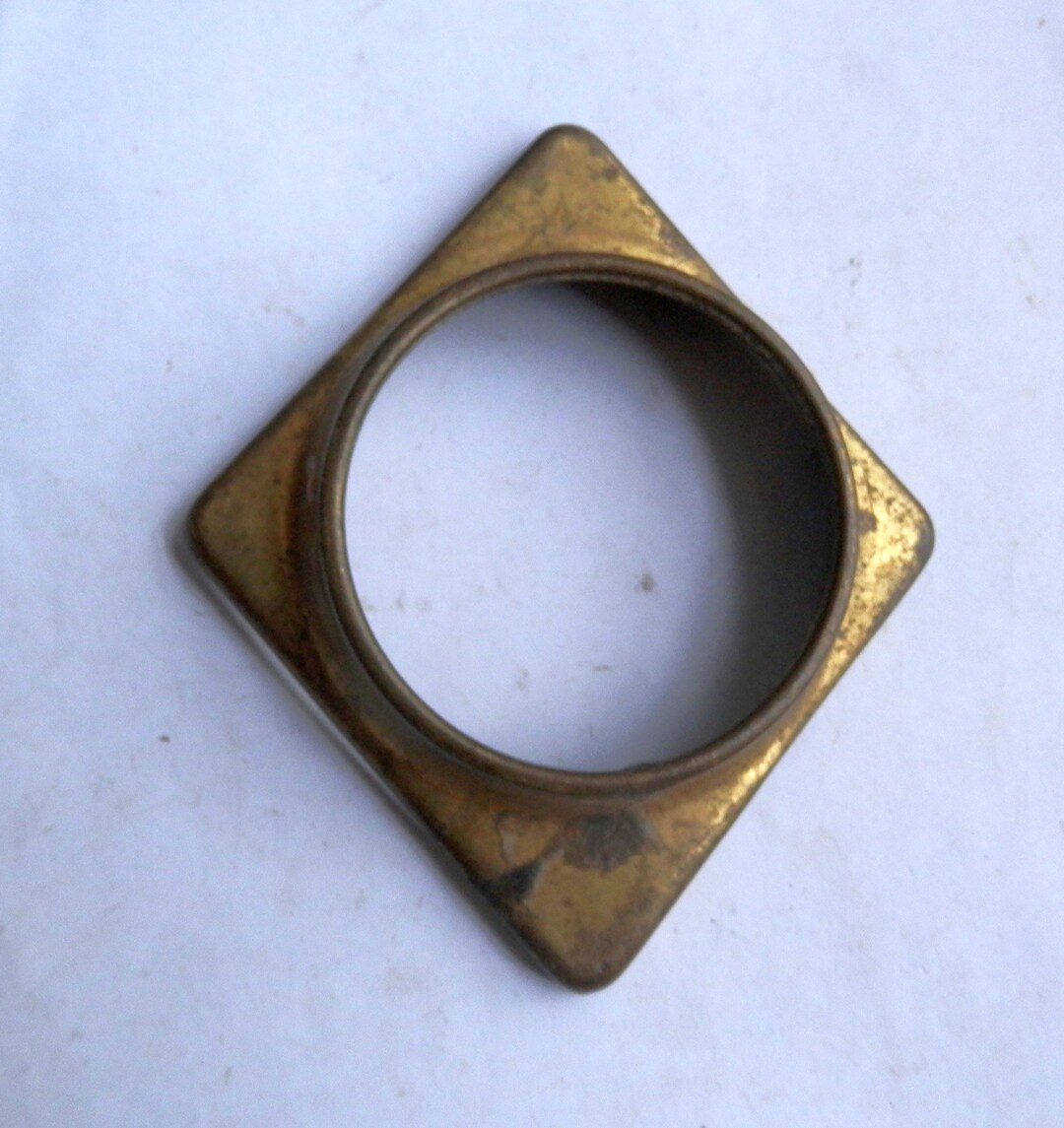 One 1 Antique MCM Diamond Shape Door Knob Trim Pc Vintage - Etsy