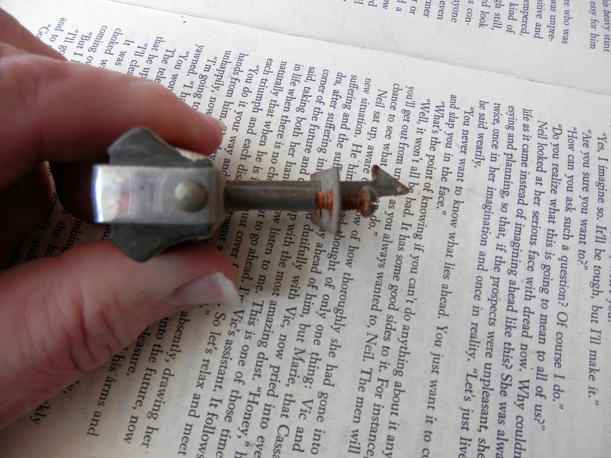 One 1 Antique Art Deco Squeeze Hoosier Type Cabinet Latch | Etsy