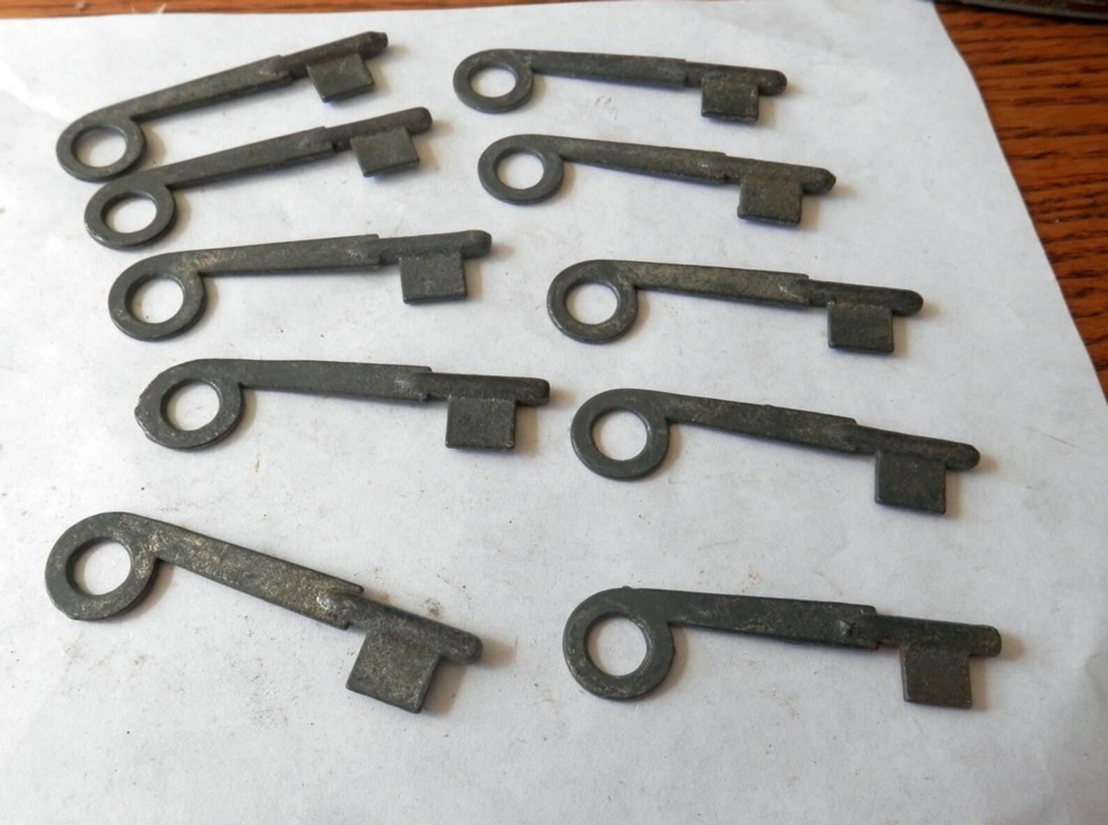 One 1 Antique Niles Co Skeleton Key Blanks Originals - Etsy