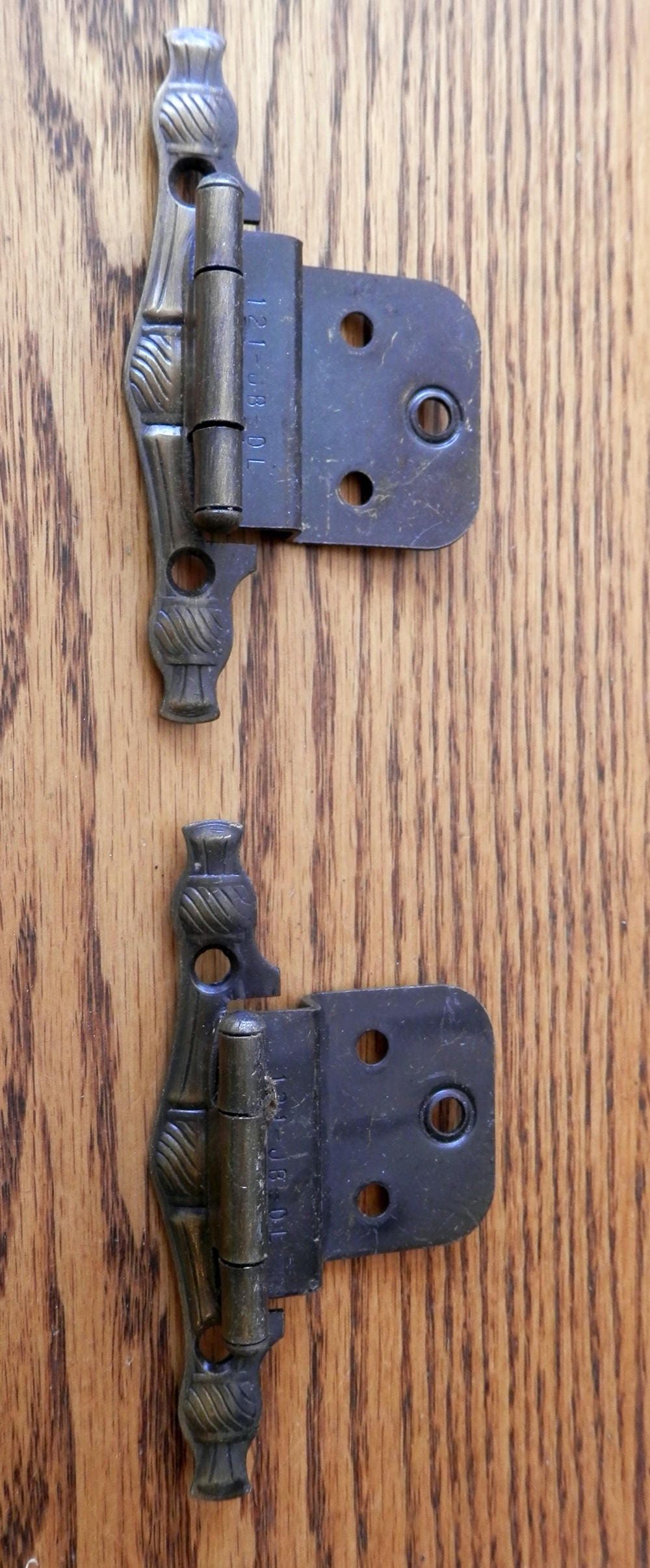 Pair 2 of Unusual Style Hinge Antique Brass Finish - Etsy