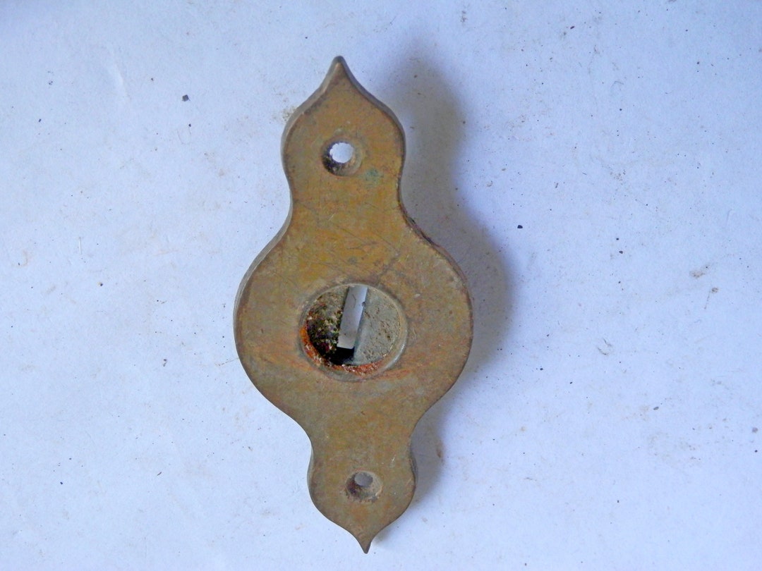 Antique Architectural Key Hole Escutcheon for Flat Transitional ...