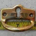 Solid Brass Key Hole Pull for Desk or Small Drawer - Etsy