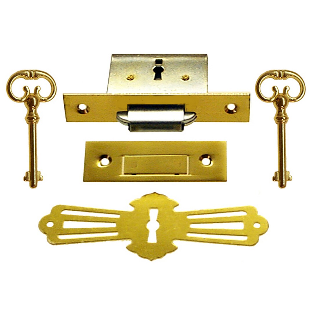 Complete Roll Top Desk Lock and Key Set - Etsy