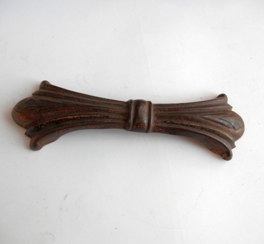 4 Inch Center Waterfall Era Drawer Pull Antique Vintage - Etsy