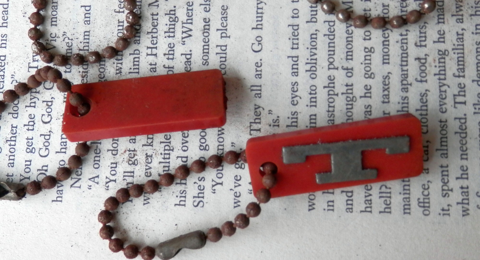 18 pc total of 1950-60s key chains plastic with letters on | Etsy